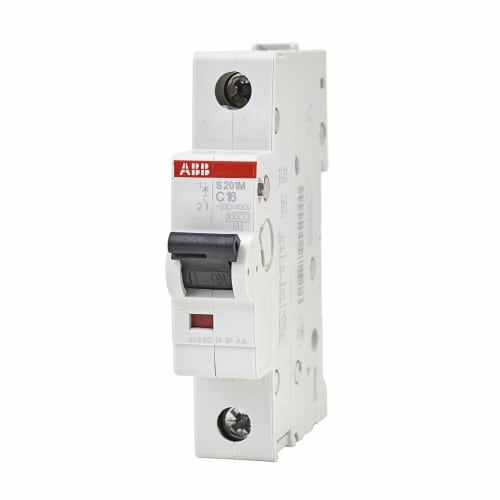 ABB 6A Single Pole Three Phase MCB Type C