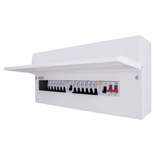 BG Fortress 100A 16 Way 22 Module Consumer Unit