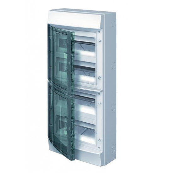 ABB 48 Way Wall Mounted Din Rail Enclosure