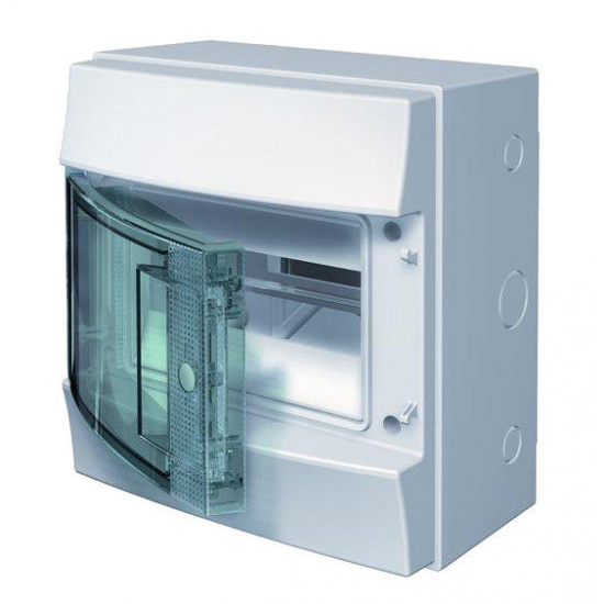 8 Way Wall Mounted Din Rail Enclosure