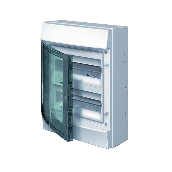 24 Way Wall Mounted Din Rail Enclosure